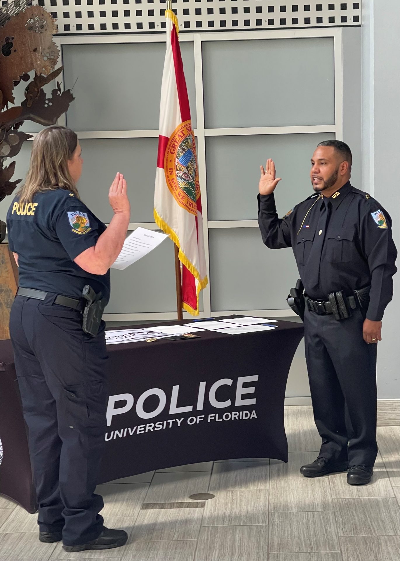 UF Welcomes New UFPD Law Enforcement Captain - Business Affairs